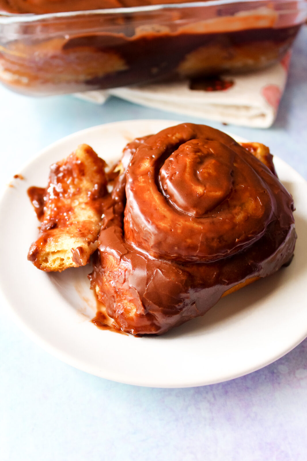 Chocolate Cinnamon Rolls - Life & Sprinkles by Taryn Camp