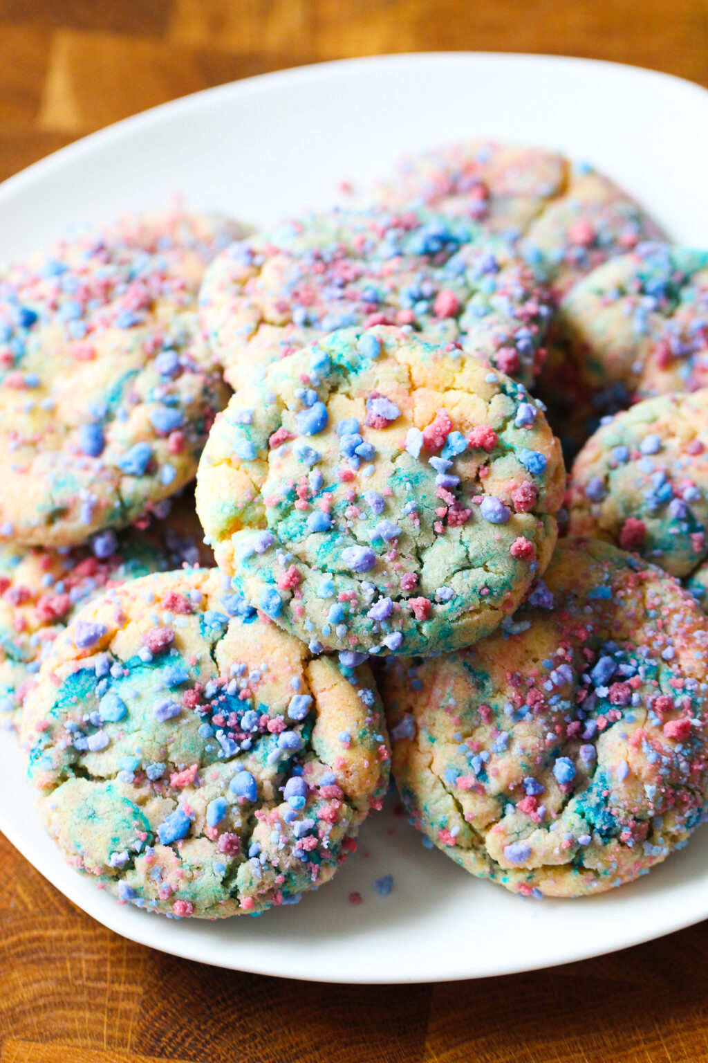 Cotton Candy Cookies - Life & Sprinkles by Taryn Camp