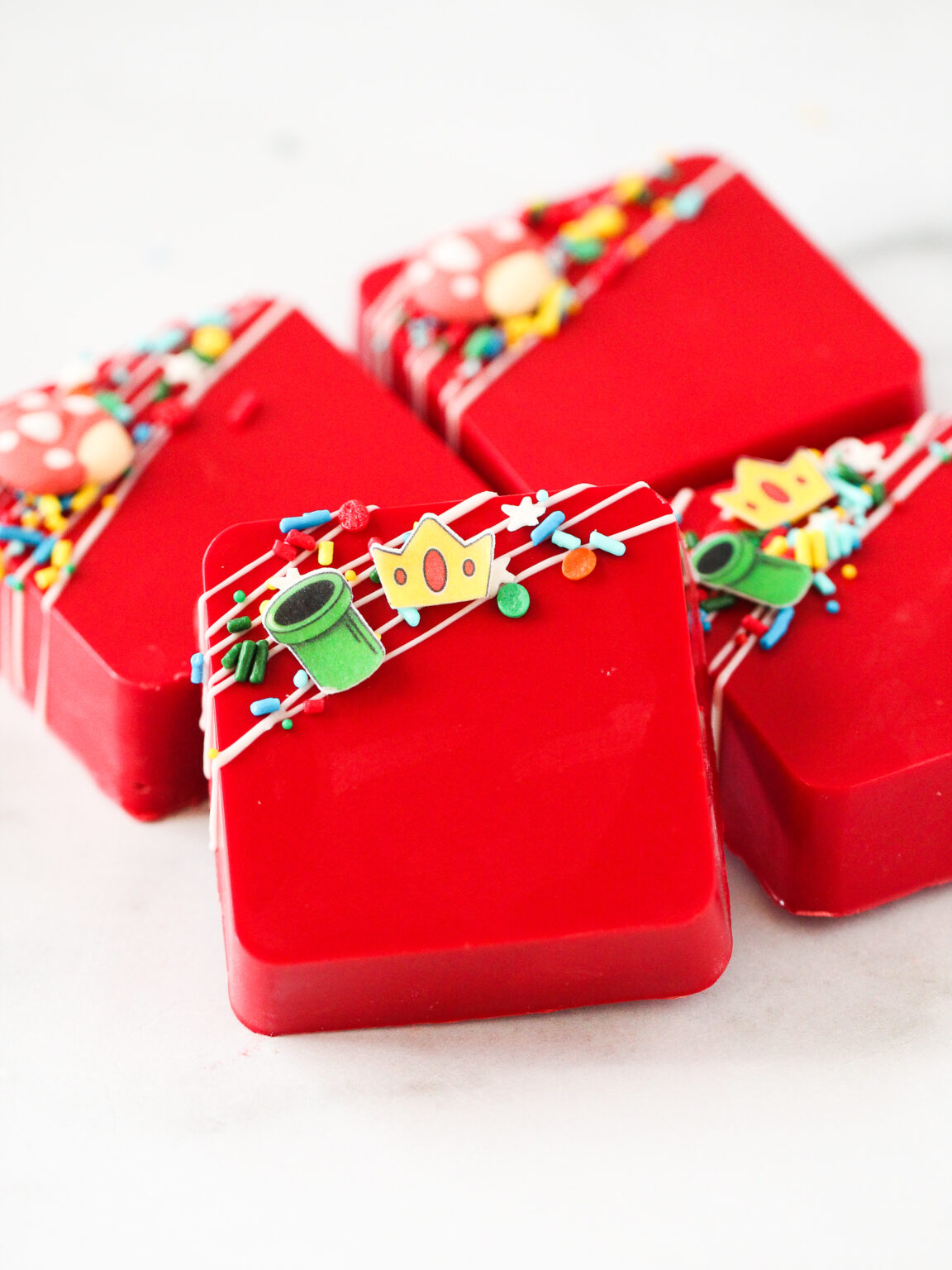 Mario Bros Movie-Inspired Smores - Life & Sprinkles by Taryn Camp