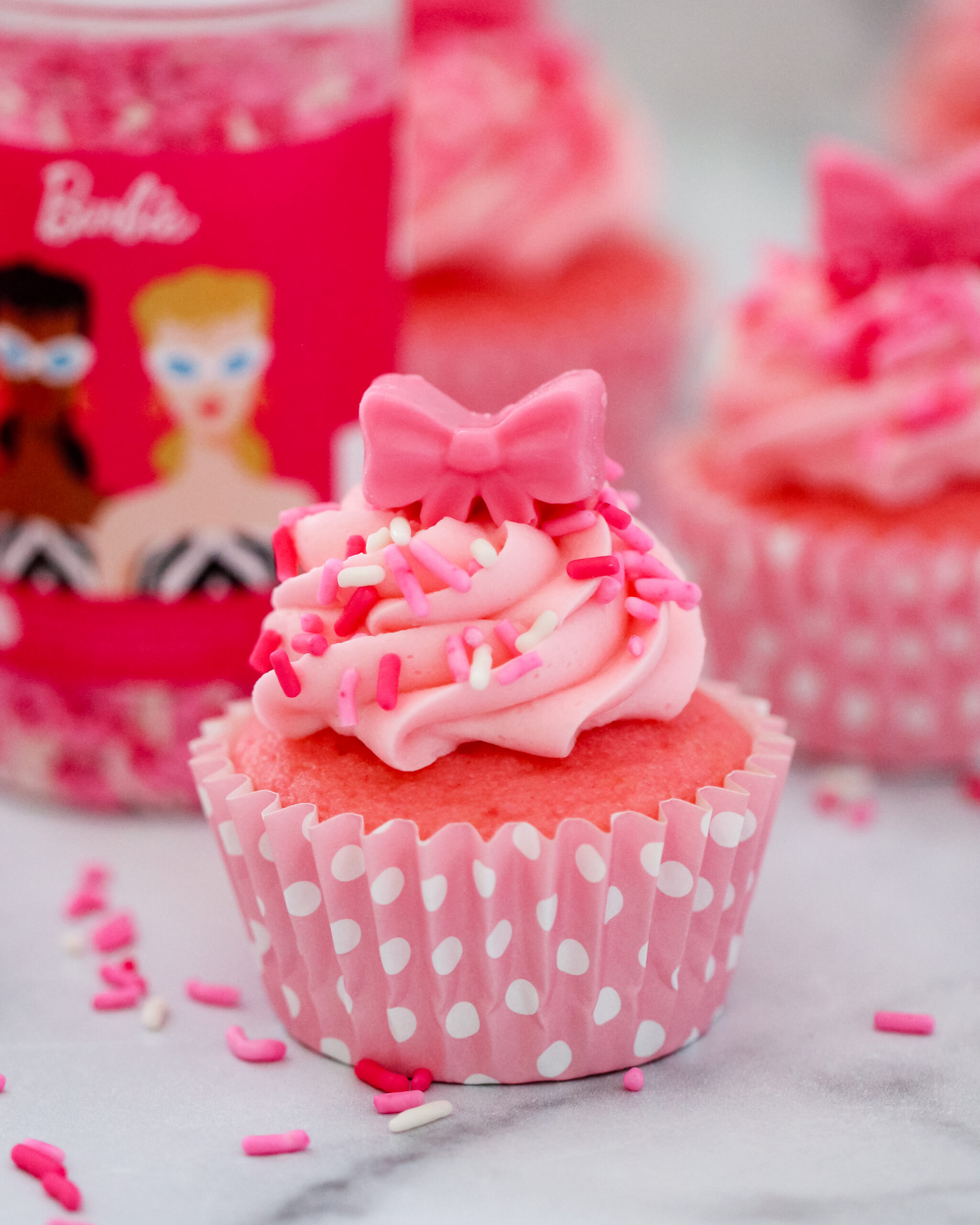 Barbie Cupcakes - Life & Sprinkles by Taryn Camp