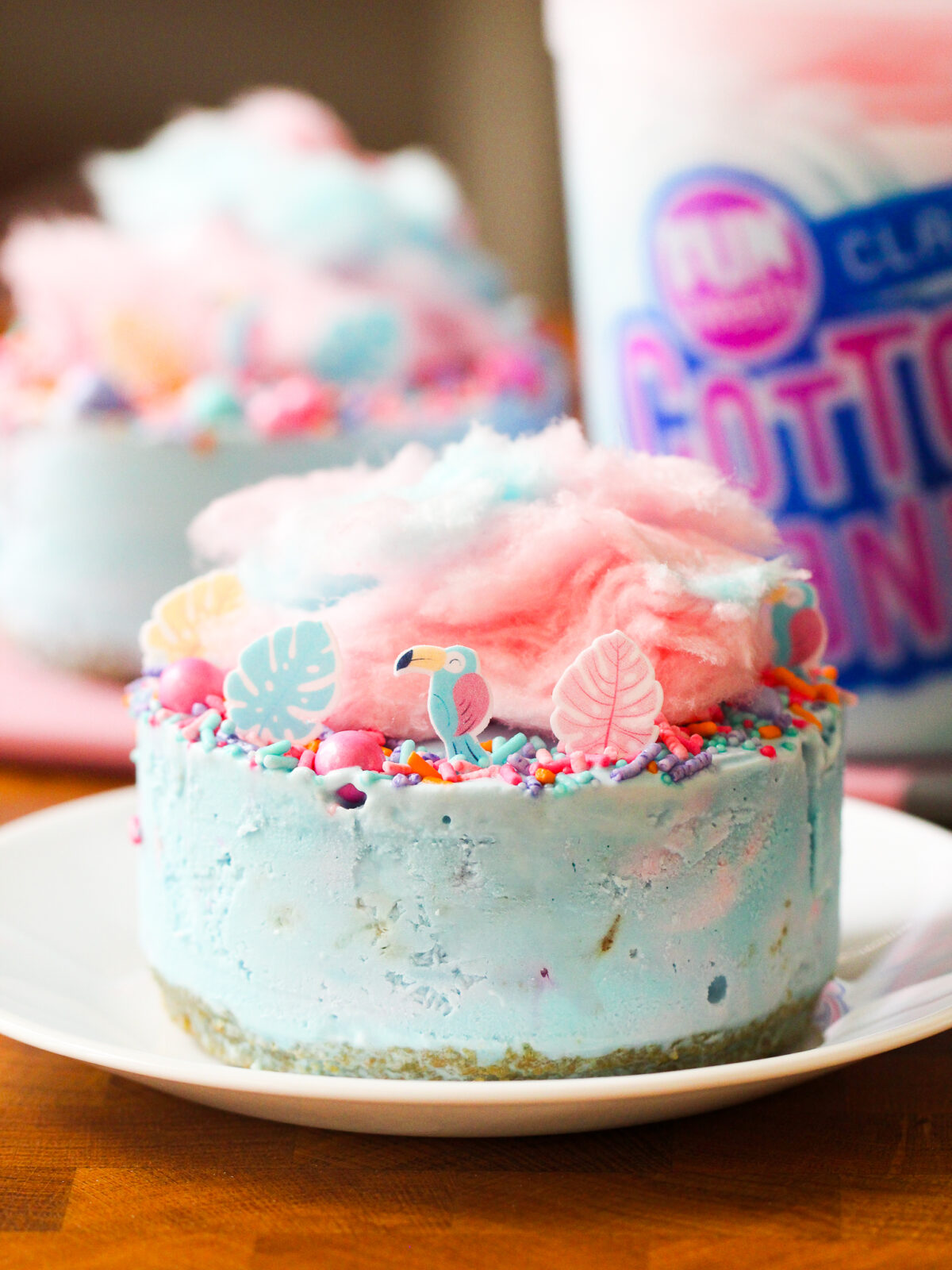 Cotton Candy Oreo Ice Cream Cake - Life & Sprinkles by Taryn Camp