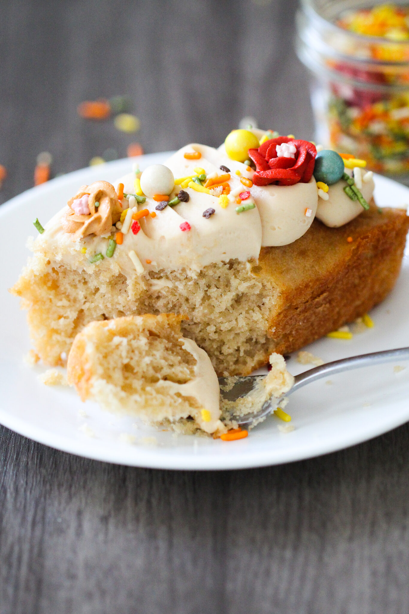 Cookie Butter Loaf Cakes - Life & Sprinkles by Taryn Camp