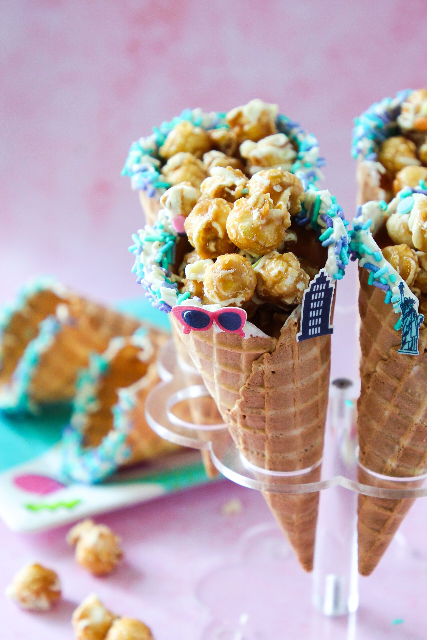 Popcorn Cones- 1989 Era - Life & Sprinkles by Taryn Camp
