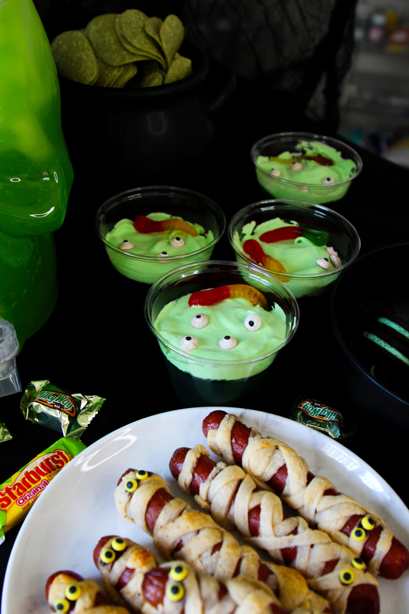 Goosebumps Party Table - Life & Sprinkles by Taryn Camp