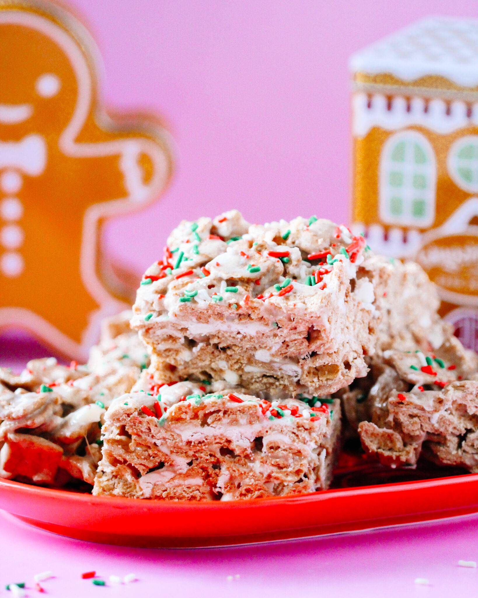 Gingerbread Toast Crunch Bars - Life & Sprinkles by Taryn Camp