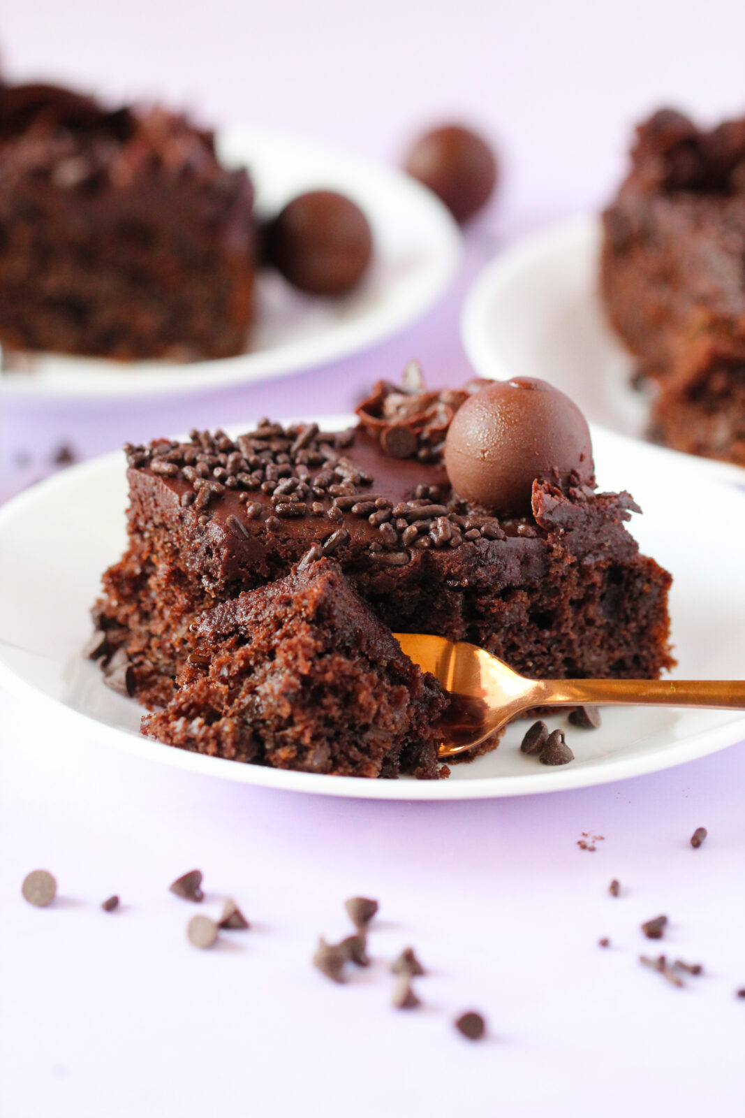 Chocolate Overload Sheet Cake - Life & Sprinkles by Taryn Camp