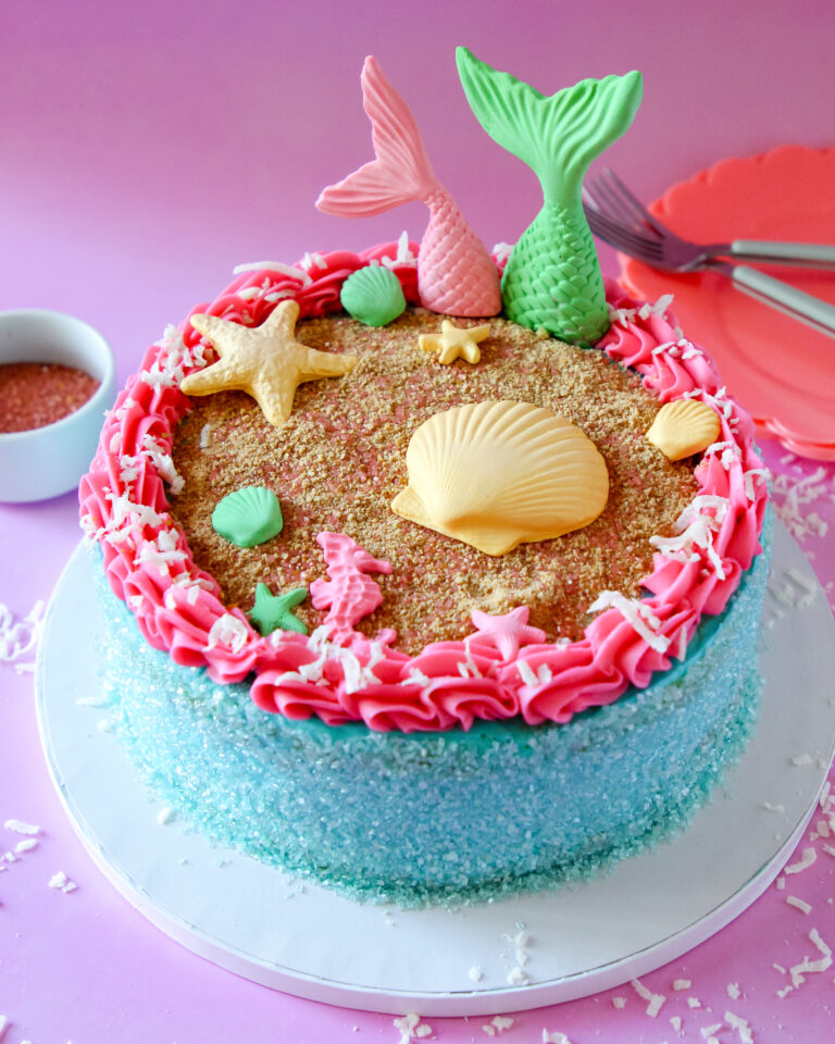 Spring Break Coconut Colada Cake - Life & Sprinkles by Taryn Camp