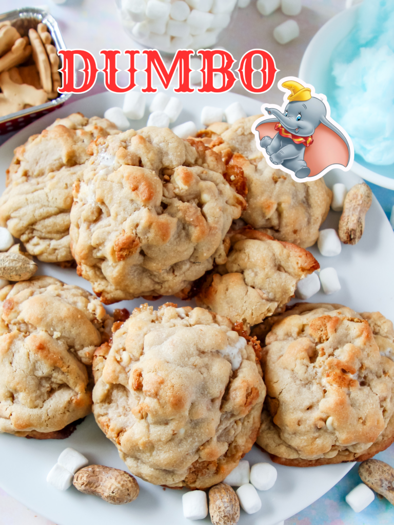 Dumbo's Peanut Butter Marshmallow Jumbo Cookies - Life & Sprinkles by ...