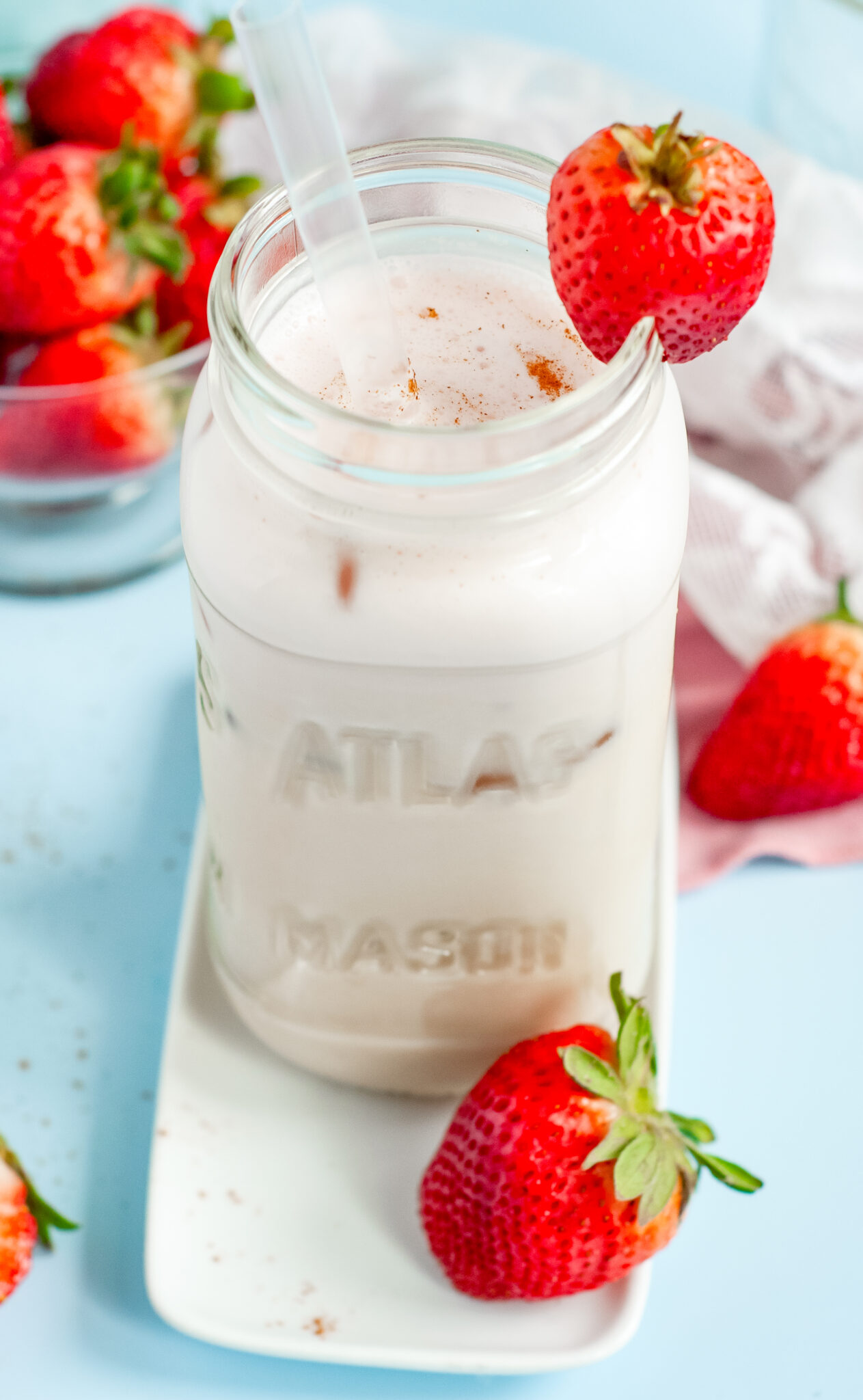 Strawberry Chai Latte - Life & Sprinkles by Taryn Camp