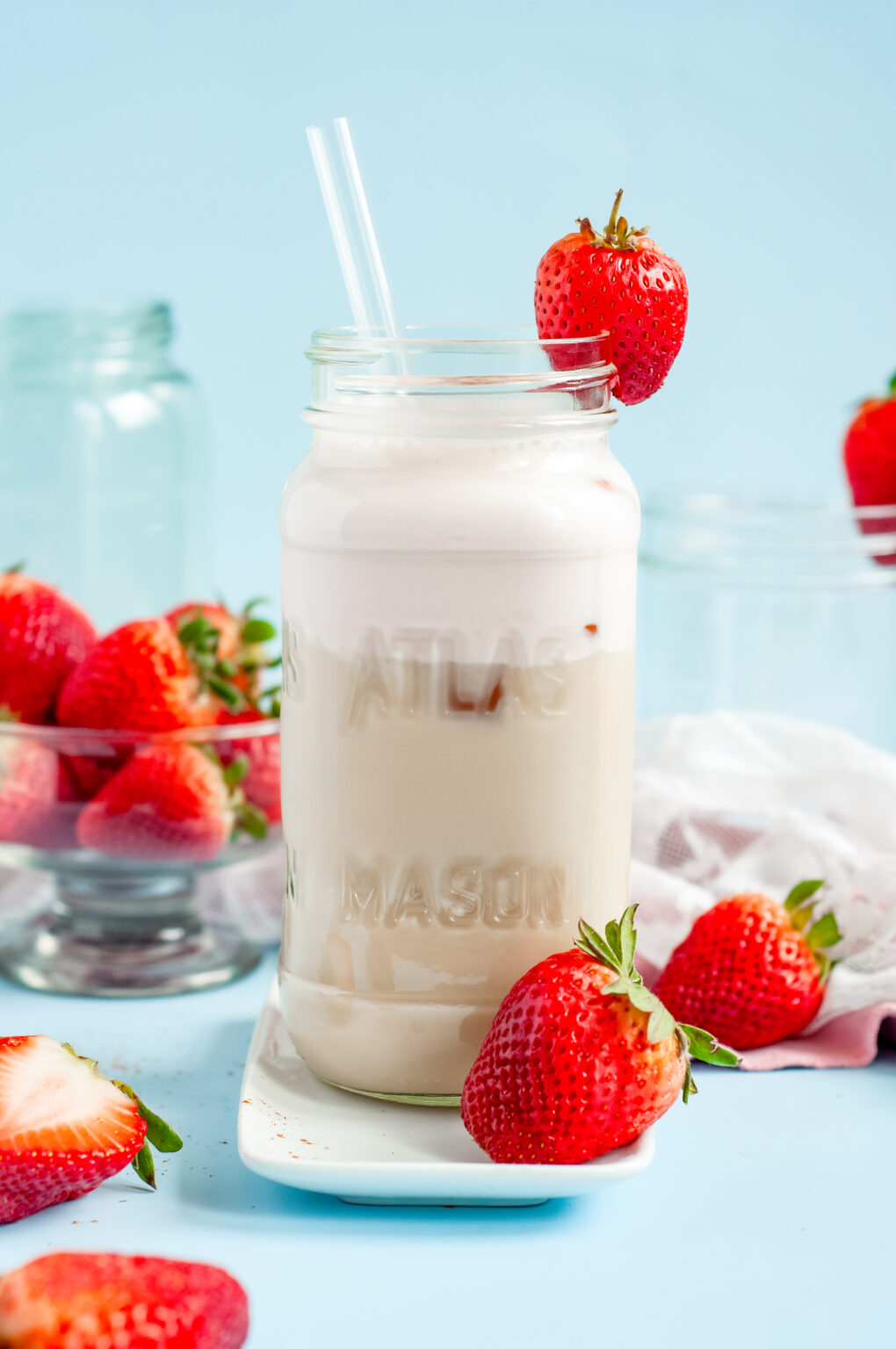 Strawberry Chai Latte - Life & Sprinkles by Taryn Camp