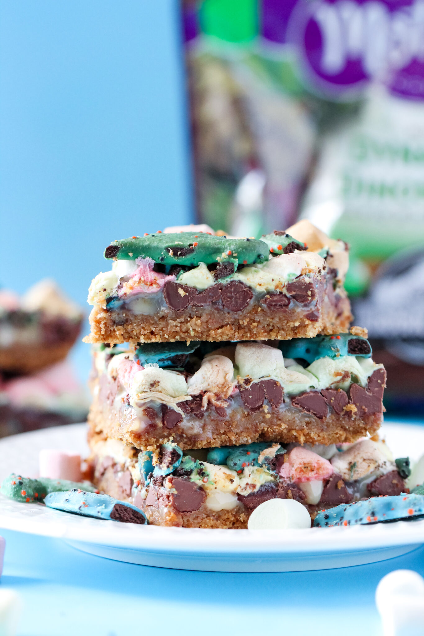Mighty Dynamite Dino-Smores Bars - Life & Sprinkles by Taryn Camp