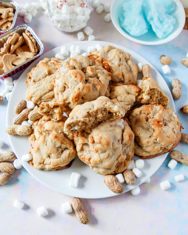 Dumbo's Peanut Butter Marshmallow Jumbo Cookies - Life & Sprinkles by ...