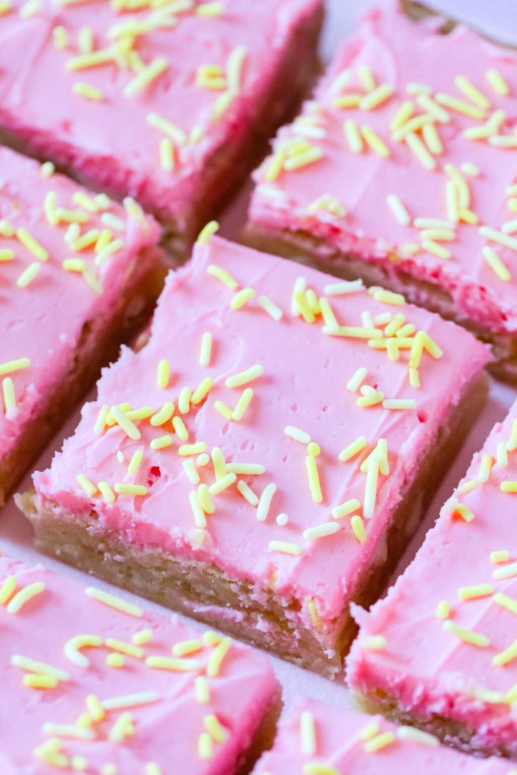 Porch Swing Pink Lemonade Bars - Life & Sprinkles by Taryn Camp