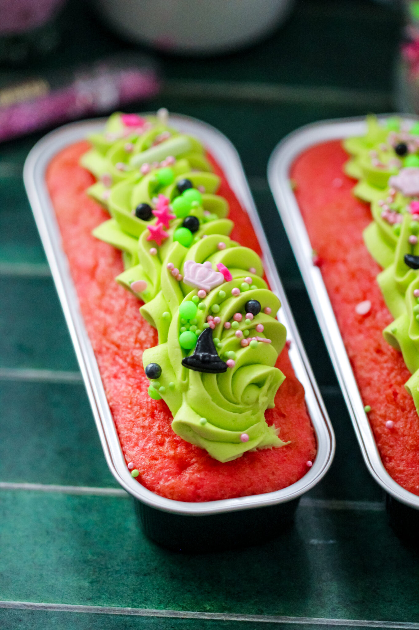 Wicked-Inspired Strawberry Loaf Cakes - Life & Sprinkles by Taryn Camp