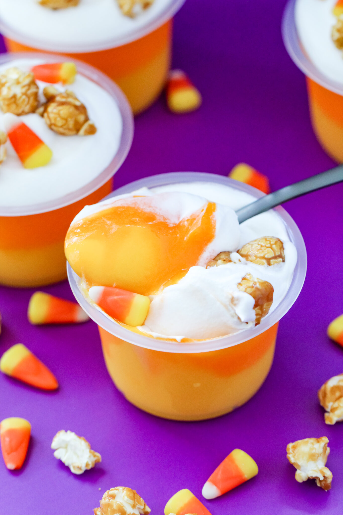Candy Corn-Crazy Parfaits - Life & Sprinkles by Taryn Camp