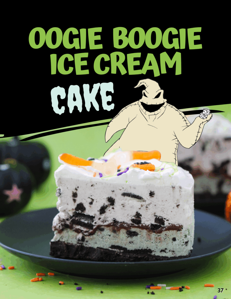 Oogie Boogie Ice Cream Cake - Life & Sprinkles by Taryn Camp