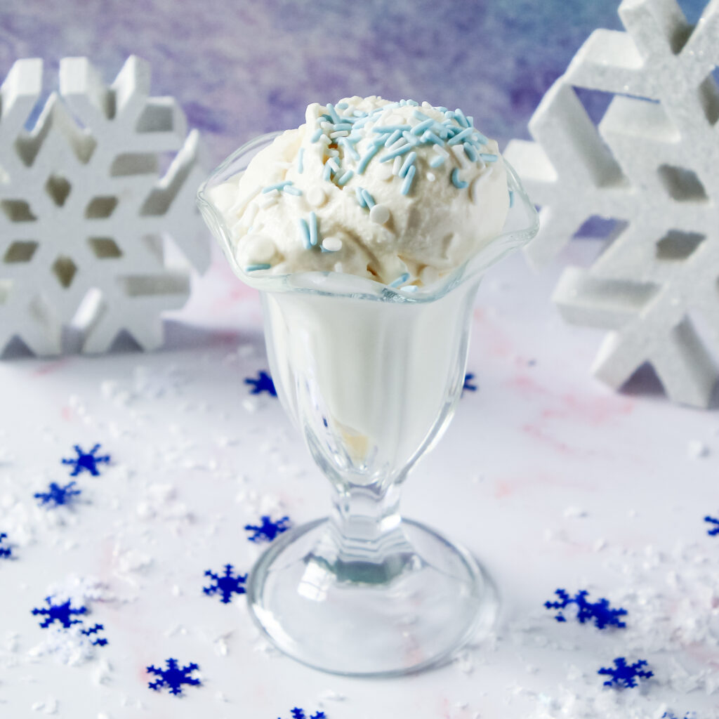 Vanilla Snow Cream (Ninja Creami) - Life & Sprinkles by Taryn Camp