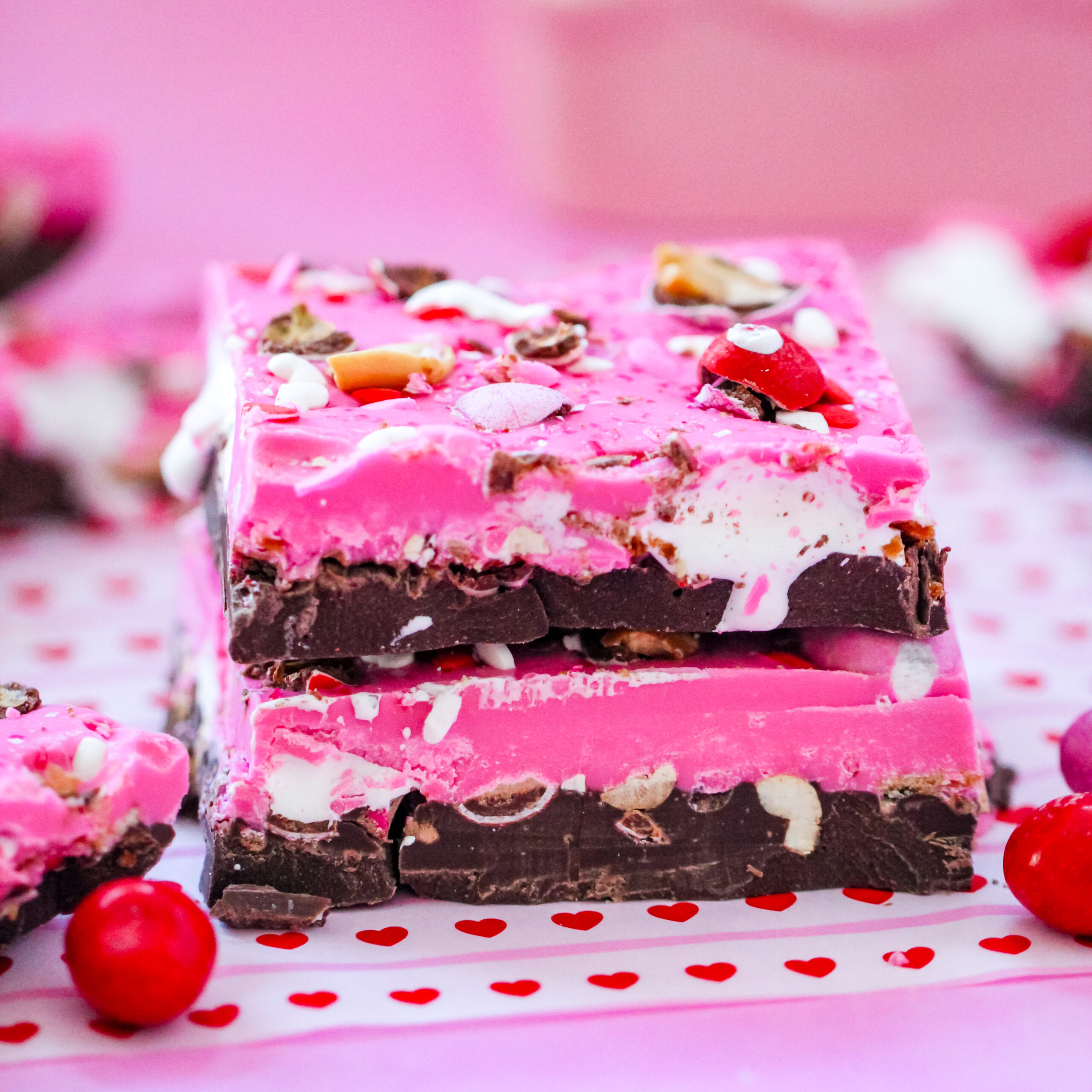 Cupid’s Crunch Bark Bars - Life & Sprinkles by Taryn Camp